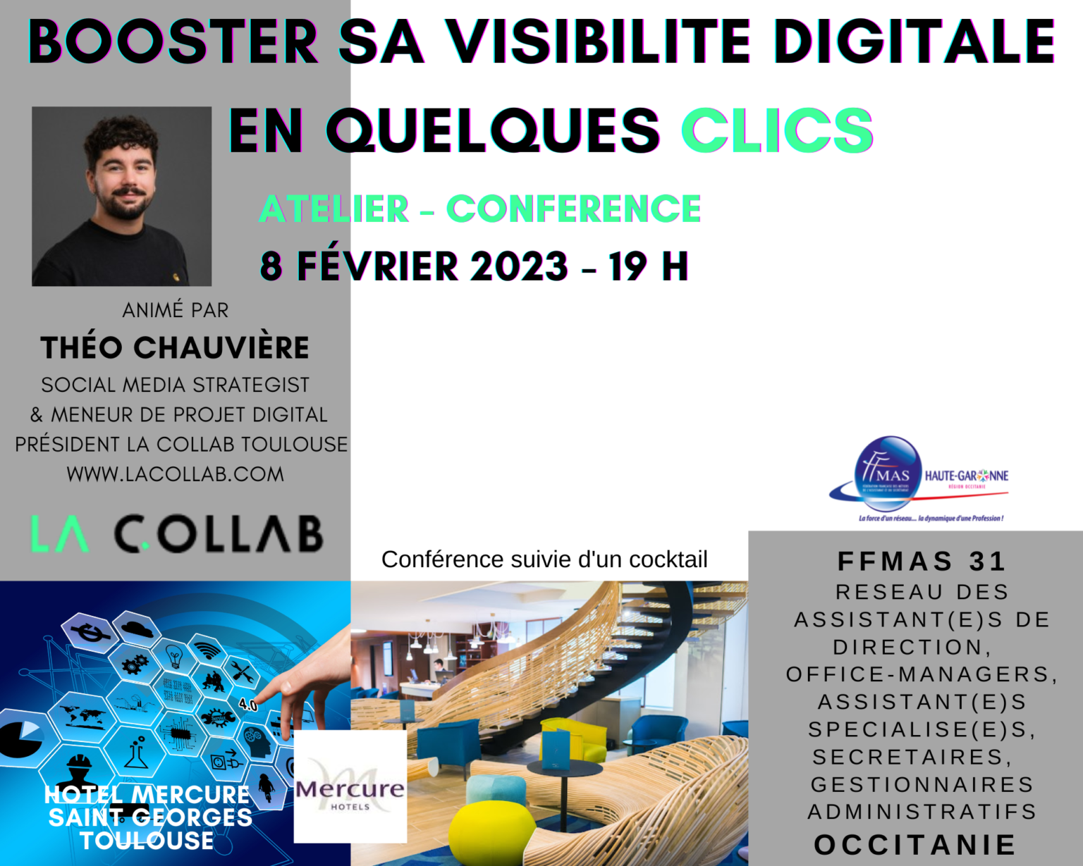 Conférence "BOOSTER SA VISIBILITE DIGITALE en quelques CLICS" - 8/02 ...