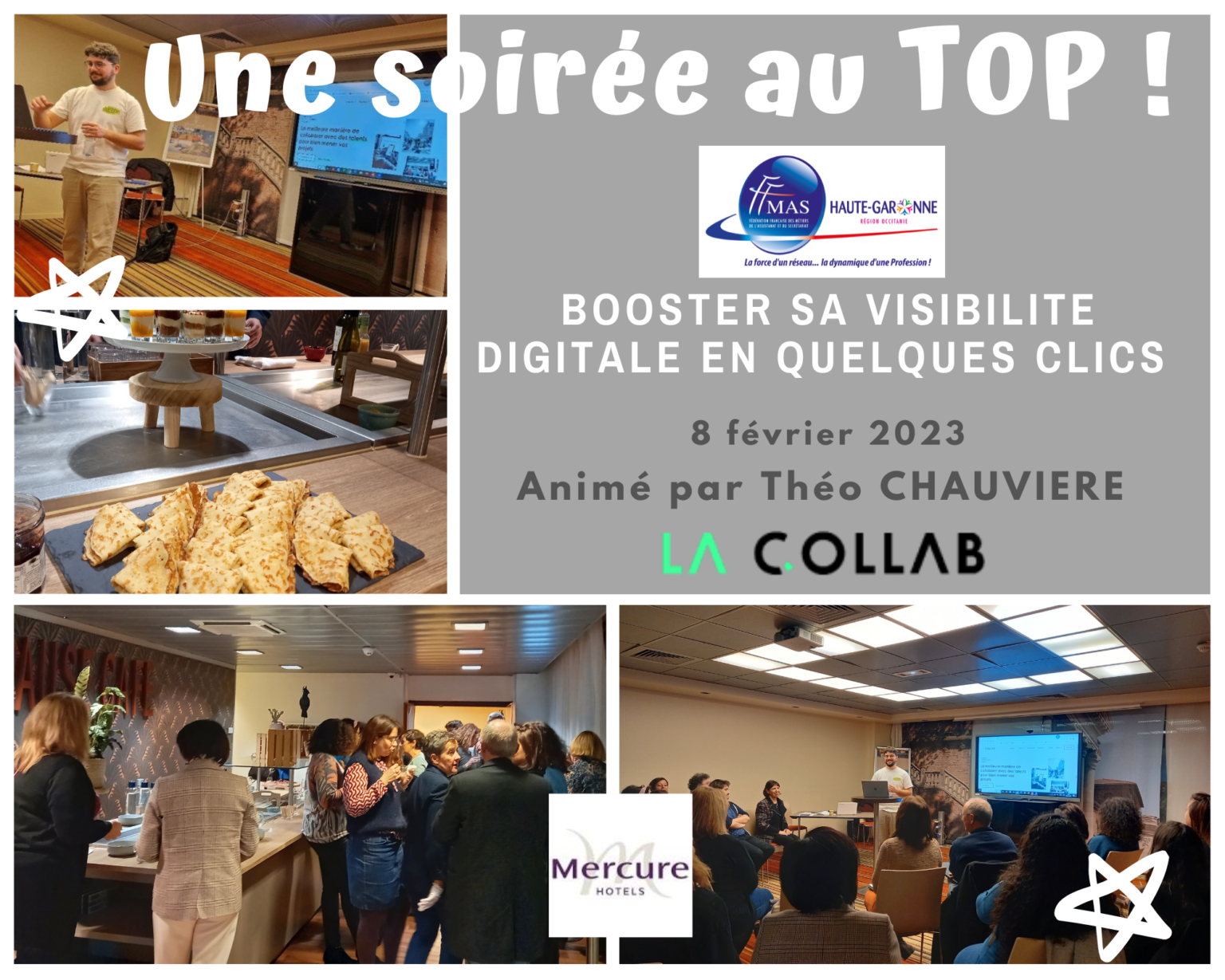BOOSTER SA VISIBILITE DIGITALE en quelques clics : une soirée au TOP à ...